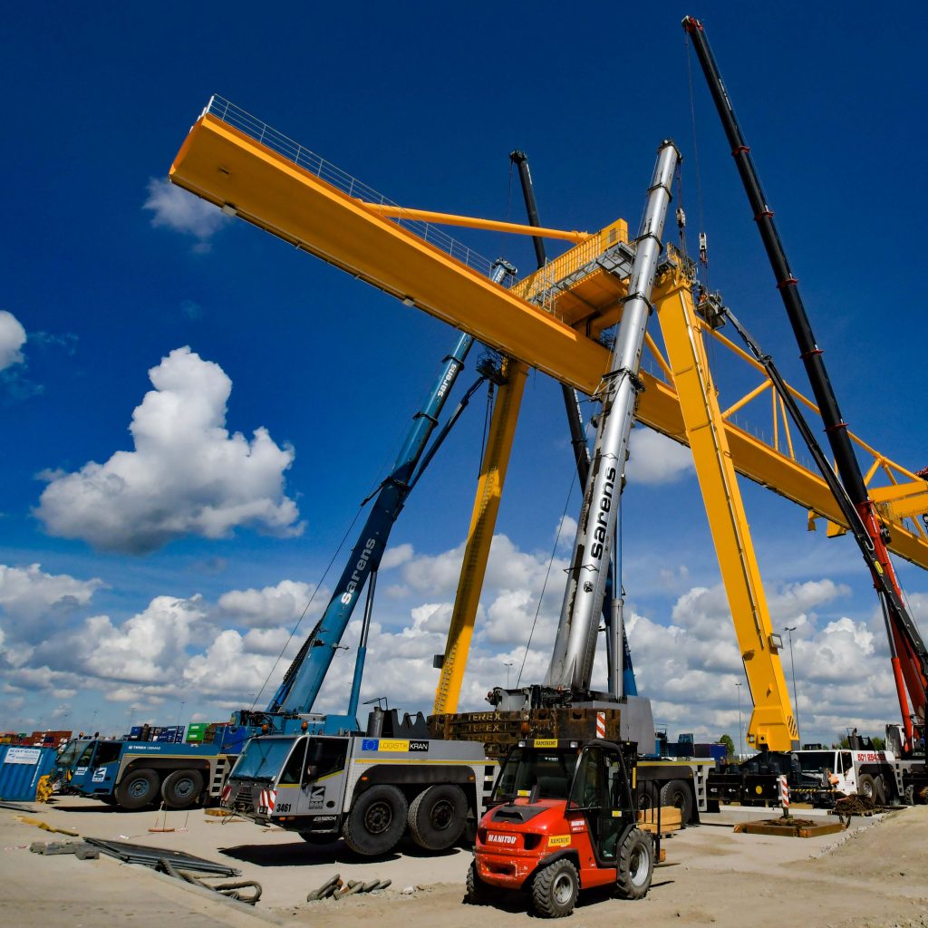 Montaż suwnic RMG na Terminalu CLIP W Swarzędzu - Log24.pl