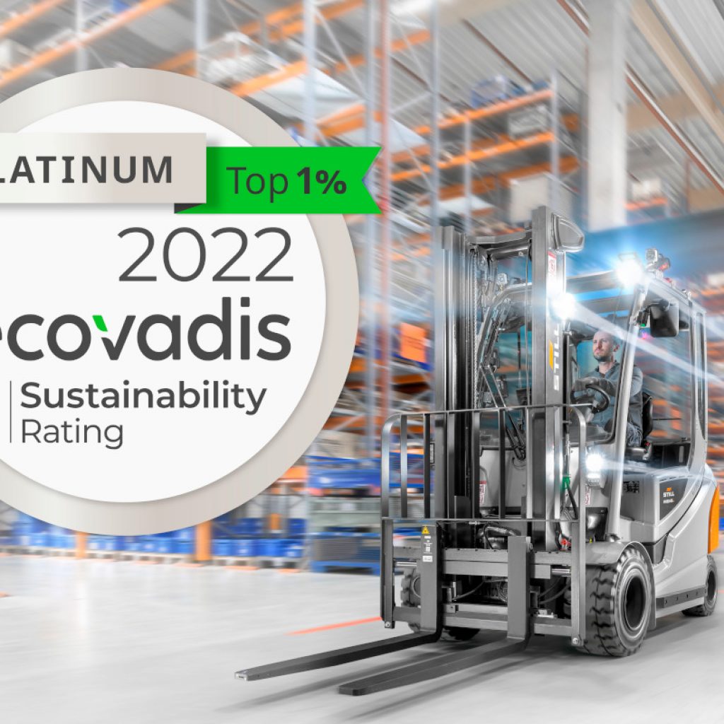 STILL wśród 1% firm najbardziej dbających o zrównoważony rozwój - Log24.pl