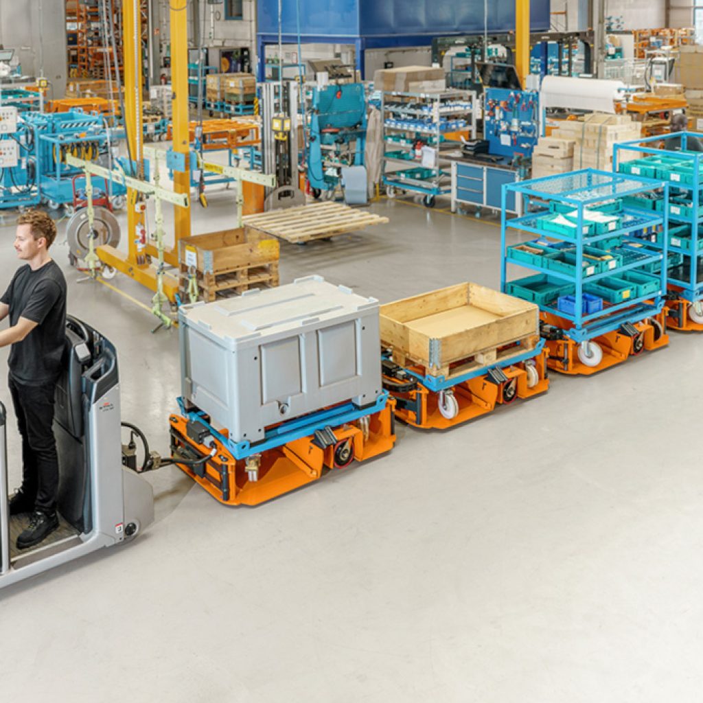 Ramy transportowe dla intensywnej produkcji i współpracy z AMR - Log24.pl